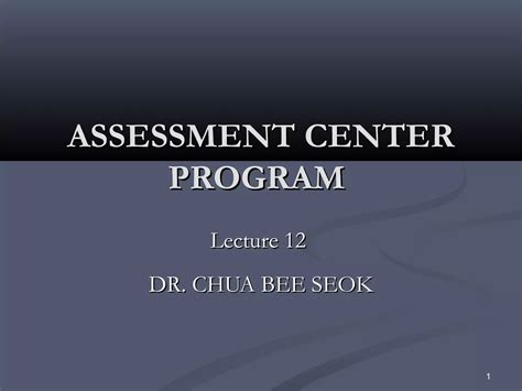 Topic 12 Multipleassessmentprocedures Ppt