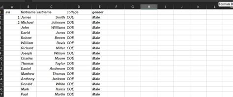 Cit 121 Microsoft Excel