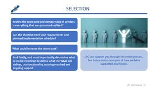 LPC Warehouse Management System For Clients In The Business Sector PDF