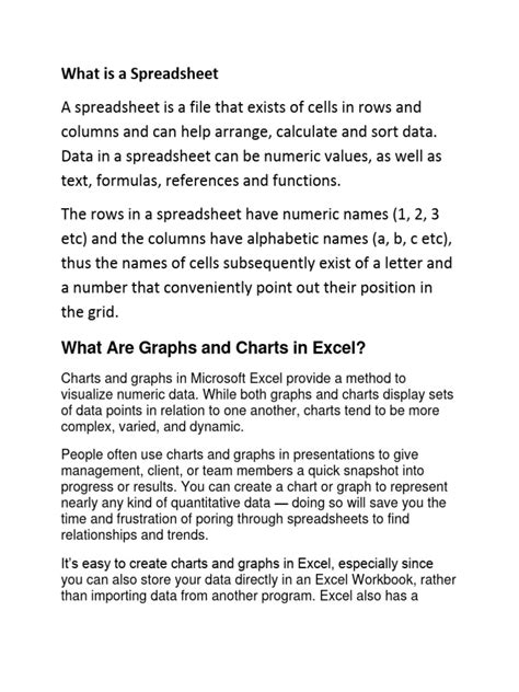 what is a spreadsheet pdf spreadsheet microsoft excel