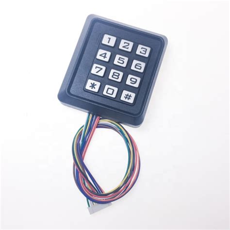 O Teclado Numérico Impermeável Do Controle De Acesso Do Auto Teclado