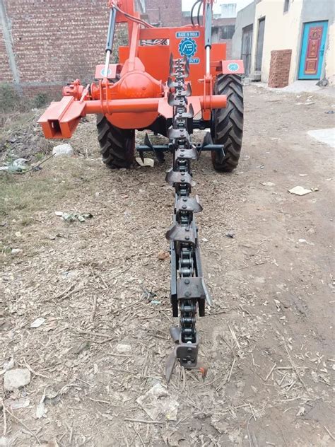 Tractor Mounted Trencher Digger Machine Kisan Agrotech At ₹ 450000