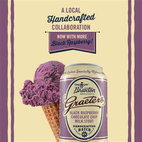 Braxton And Graeters Black Raspberry Chocolate Chip Milk Stout To Make Return Soon Beerpulse
