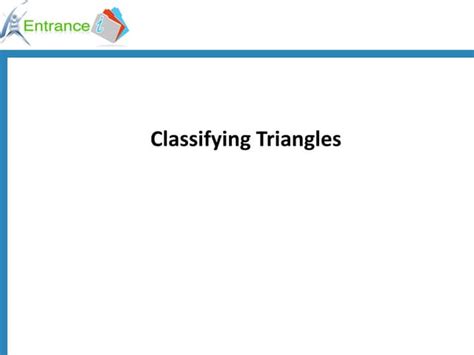 Triangle Classification Ok1296542905 Ppt