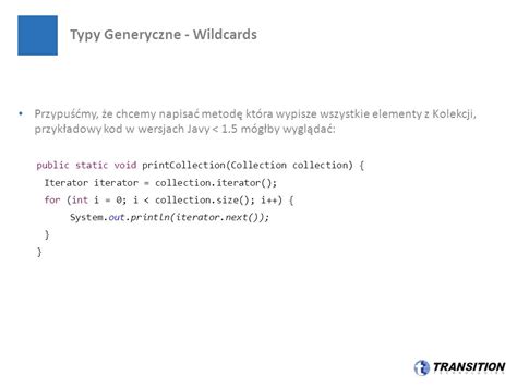 bjug 1 typy generyczne kolekcje ppt pobierz