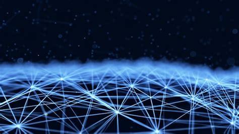 premium photo big data visualization abstract background with shining