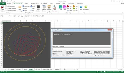 Excel Draw Create And Draw Dxf Files Inside Excel