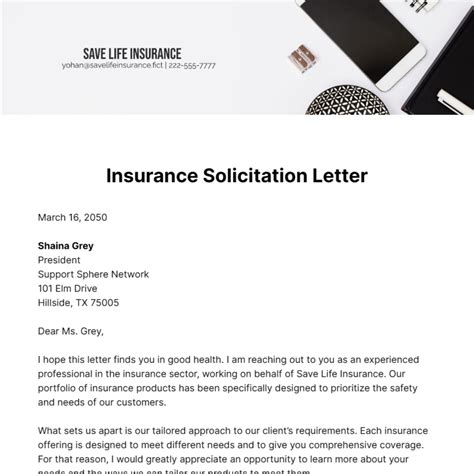 Free Solicitation Letter Templates Editable And Printable