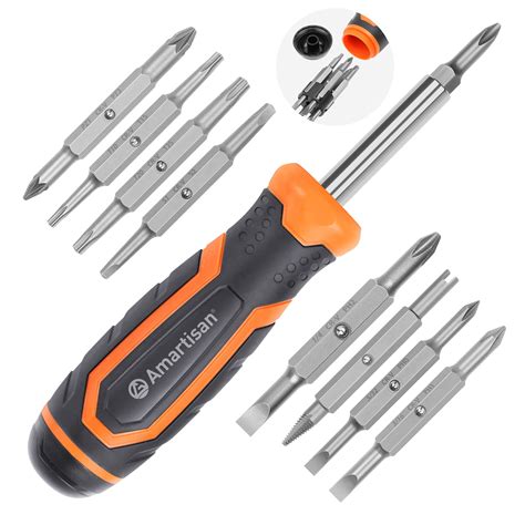 Amartisan 18 In 1 Multi Bit Screwdriver Set Tool All In One