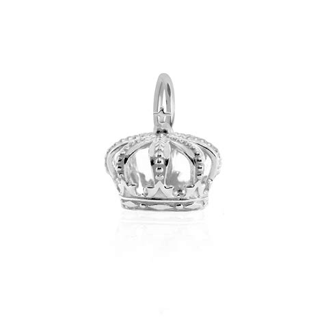 Crown Charm Silver Candy Crown Swiss Chocolate Royalty Core Crown