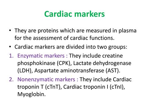 Cardiac Function Tests And Related Abnormalities Pptx