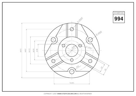 Pin On 2d Cad Exercises