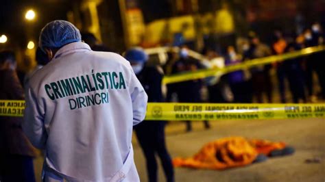 Aumento Alarmante De Homicidios En Perú Cifras De 2024 Superan El