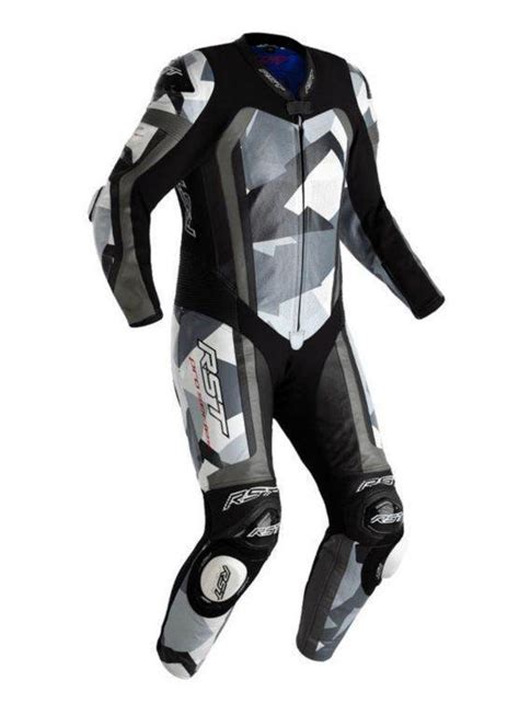 Rst Pro Series Airbag Lederkombi Camo