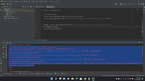 Python Selenium Xpath To Get Phone Number From Kijiji Stack Overflow