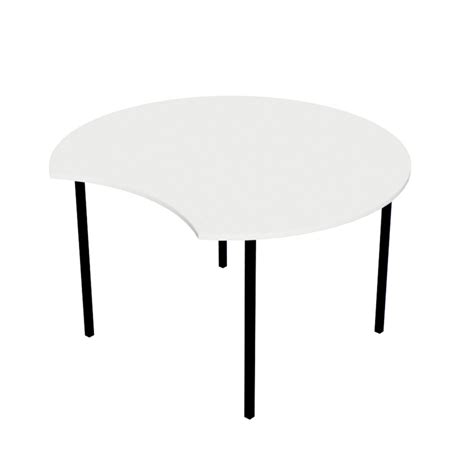 Whiteboard Table Scallop Nesting Skara Furniture New Zealand