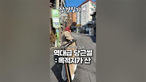 역대급 당근썰 산 속에서 직거래 Youtube