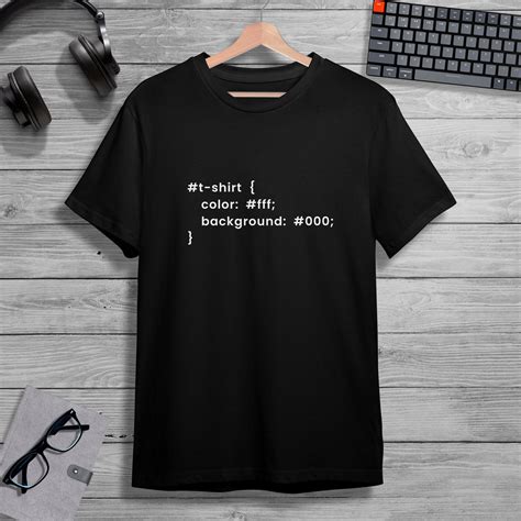 Unisex T Shirt With Css Code Funny Programming T Shirt Software Engineer T Shirt Software