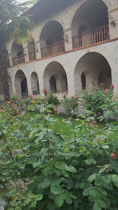 아제르바이잔 셰키 카라반 사라이 18세기 호텔 우리의 위대한 여정 4부 코카서스 여행 성희네 코카서스 Shorts Youtube