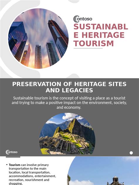 Sustainable Heritage Tourism Pdf Tourism Nature