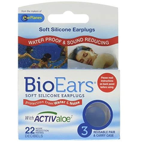 Earplugs Silicone 3pair Bioears 41208 Cura Pharm
