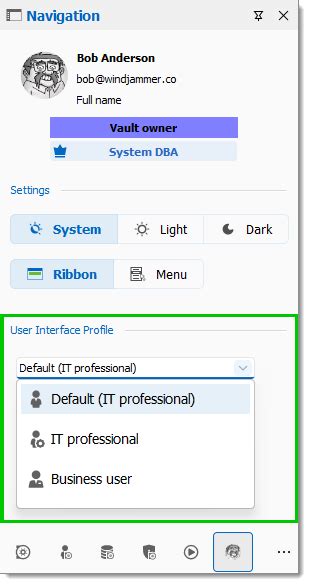 User Interface Profiles Devolutions Documentation