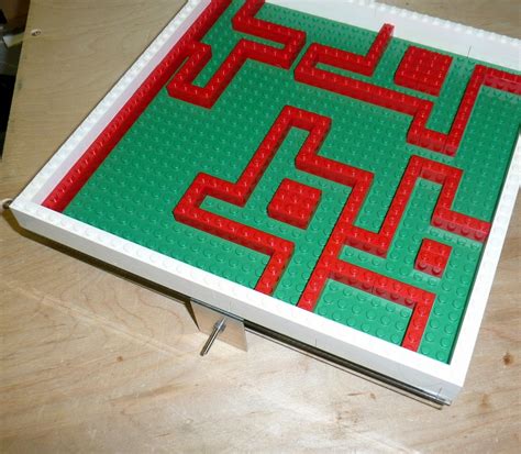 Servo Controlled Marble Maze Build 2 6 Steps With Pictures