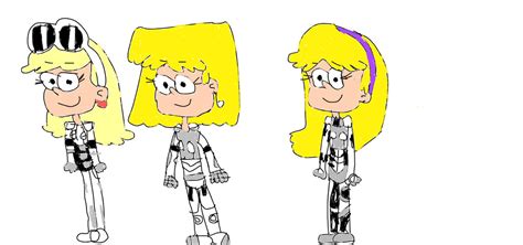 Lori Leni And Carol Robot Suits By Simpsonsfanatic33 On Deviantart