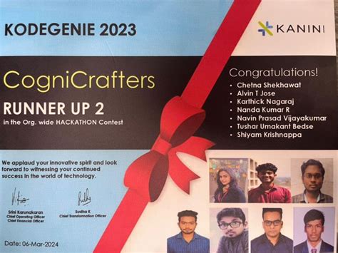 Karthick Nagaraj On Linkedin Hackathonsuccess Teamachievement Innovation Thankyou Mentorship…