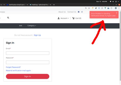 Verification Email Cannot Send Bagisto Forum