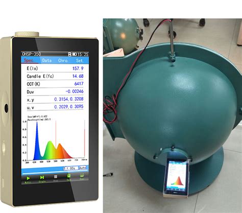 Spectrometer 350a Portable Led Luminaries Spectroradiometer With
