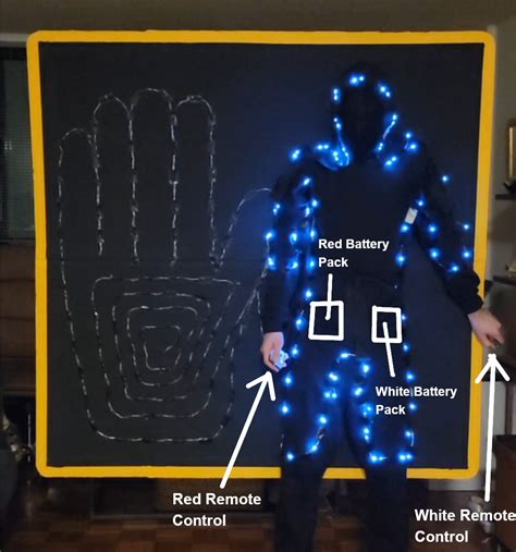 Light Up Crosswalk Sign Costume 12 Steps With Pictures Instructables