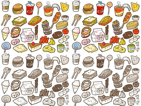 [애플호롱 수제스티커 ] 다이어리 꾸미기 음식간식 수제스티커 군것질 수제스티커 네이버 블로그