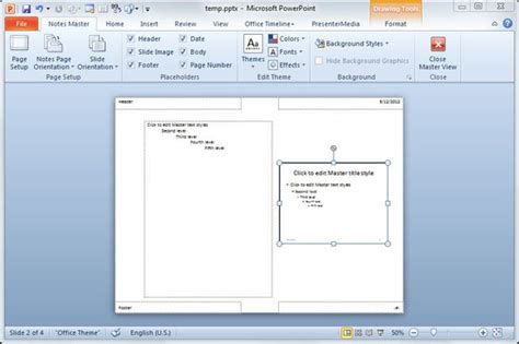 How To Print Speaker Notes On The Left Side