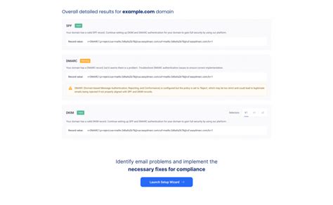 improvements to domain scanner easydmarc