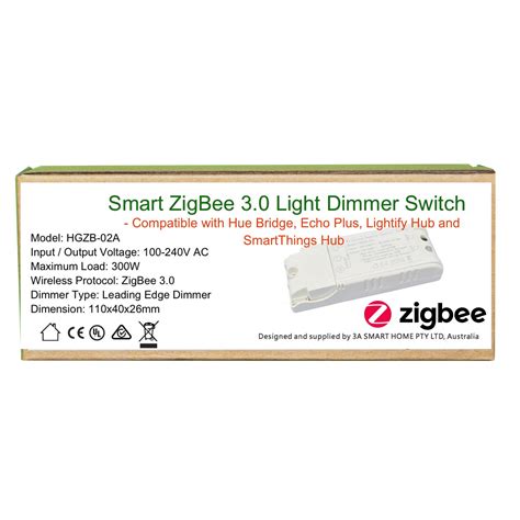 Smart ZigBee Light Dimmer Switch Simply Smart 123