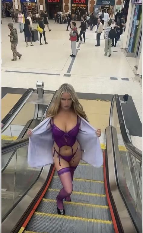 Looking For Name For Public Lingerie Video In Escalator 1667077