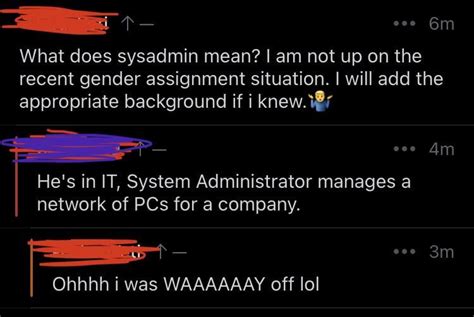 my pronouns are sys admin r sysadminhumor