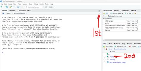 Descriptive Statistics With RStudio