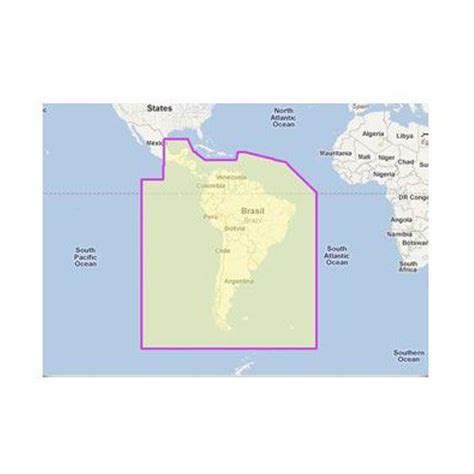 Furuno C Map Mega Wide Chart South America And Caribbean Seas Mm3 Vsa