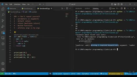 Python Functions Part 2 Youtube