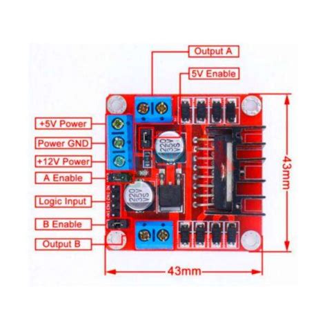 L298 Motor Driver Module Features And Applications