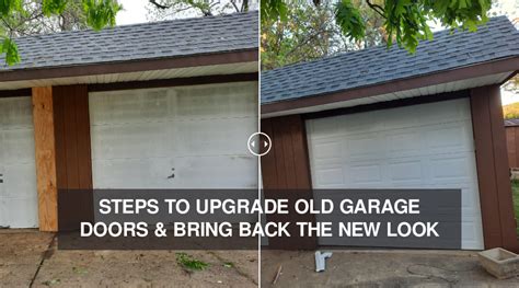 Upgrade Old Garage Doors And Bring Back The New Look