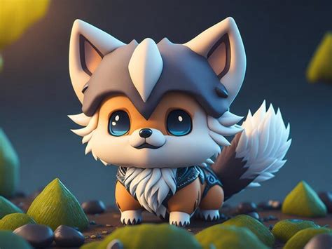 Anime Wolf Chibi