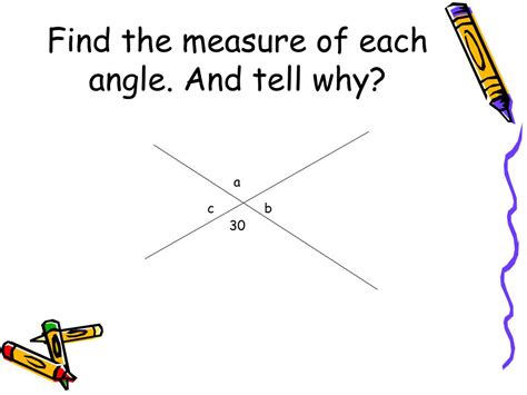 PPT Vertical Angles And Finding The Angle Measure PowerPoint Presentation ID