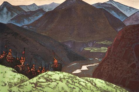 Squad Of Geser Khan 1931 Nicholas Roerich