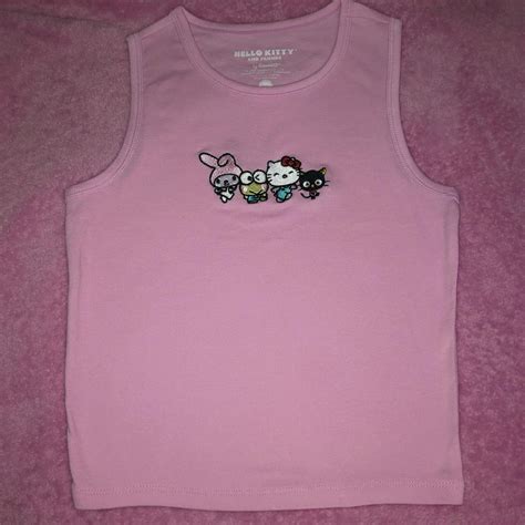 Hello Kitty Tank Top Size Xs Never Worn Hellokitty Depop