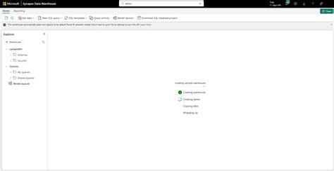 Create A Warehouse Sample Microsoft Fabric Microsoft Learn