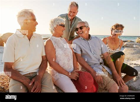 Beach Relaxing Vacation Seniors Beaches Seaside Relax Relaxation