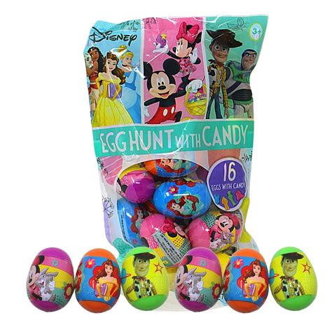 Disney Candy Filled Plastic Easter Eggs 16 Count 2 82 Ounce